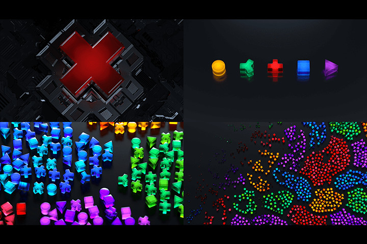 Distribution - Creating Immersive Animations with C4D - C4D로 만드는 감각적이고 몰입도 높은 애니메이션 [Coloso, Kim ...